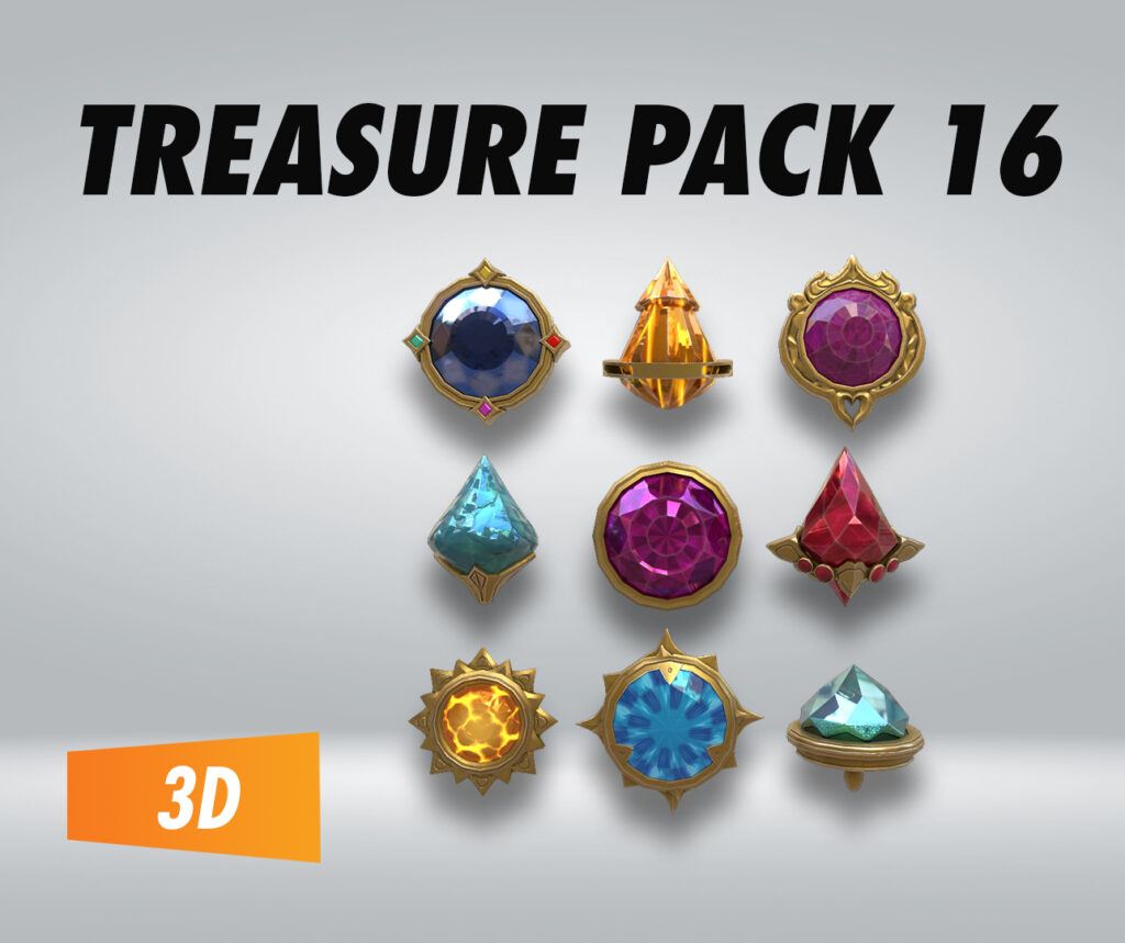 Treasure Pack 16 – Filebase for Unity